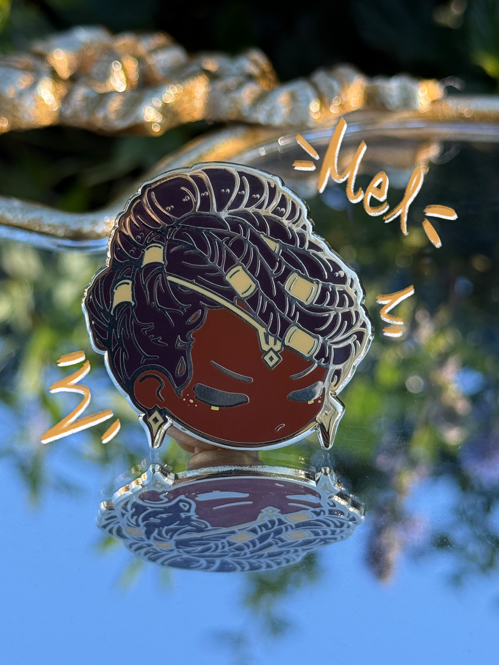 Chibi Mel Pin – Ache's Art Shop